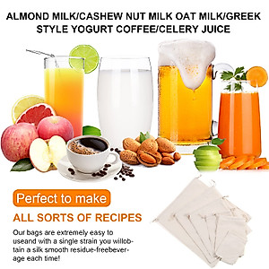 AUCIWLK 50 Pieces Muslin Bags Cotton Drawstring Bags Sachet Bag for Home Supplies fabric bags…