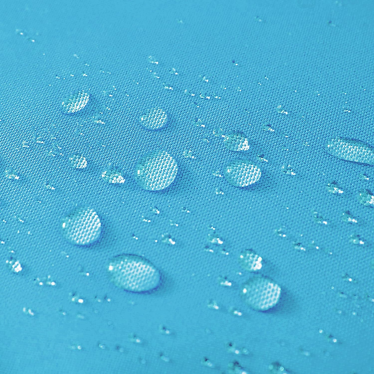 All Smiles Outdoor Waterproof Throw Pillow Covers 18x18 Set of 2 Sky Blue Decorative Patio Tent Bed Sofa Living Room Furniture Sunbrella Cushion Cases Outside Decor for Couch Garden Bench Porch