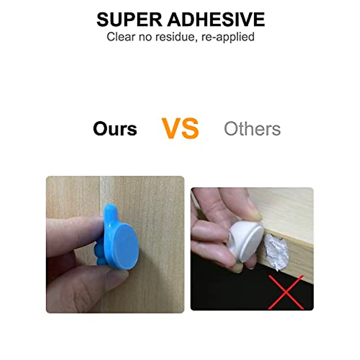 iToleeve 12Pcs Cable Clips, Fun Cord Holders, Silicone Thumb Wall Hooks, Cord Organizer for Desk Wall Car Nightstand, Cord Clips, Wire Holders, Phone USB Charger Cable Management, Key Hanger