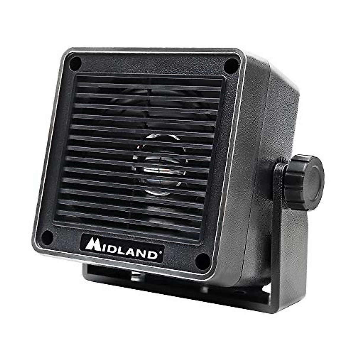 Midland – 21-404C Retro External Speaker – Compatible with CB and MicroMobile Radios – 6 Watts of Power with Swivel Base Bracket