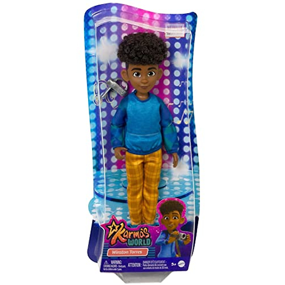 Mattel Karma’s World Winston Torres Doll with Camcorder Accessory