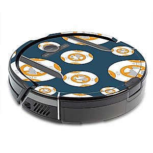 MightySkins Skin Compatible with Shark Ion Robot R85 Vacuum Minimum Coverage - Mini Galaxy Bots | Protective, Durable, and Unique Vinyl Decal wrap Cover | Easy to Apply, Remove | Made in The USA