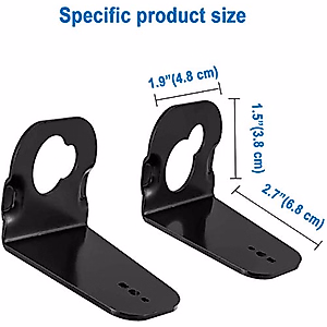 notiela Wall Mounting Bracket for Samsung Sound Bar HW-M450 HW-M550 HW-M430 HW-M360 HW-MM45 HW-K360 HW-K650 HW-K651 HW-K450 HW-KM36 HW-KM37 Soundbar Wall Mounts Kit