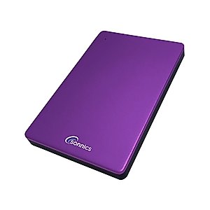 Sonnics 1TB USB 3.1 Type C External Portable Hard Drives for Windows PC, Mac, Smart TV, Xbox One/X Series & PS4/PS5, Purple