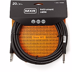 NUX Optima Air Acoustic Guitar Simulator Bundle with 3 MXR Patch Cables, 20ft MXR Instrument Cable, and Dunlop PVP113 Pick Pack