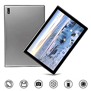 HEEPDD Tablet PC, 100‑240V 2 in 1 for Android 11 5G WiFi Call Tablet for Business (US Plug)