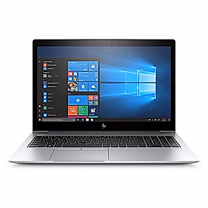 HP 15.6" EliteBook 850 G5 Notebook, Intel Core i5-8350U, 8GB RAM, 256GB SSD, Fingerprint, Windows 10 Pro, Silver (Renewed)