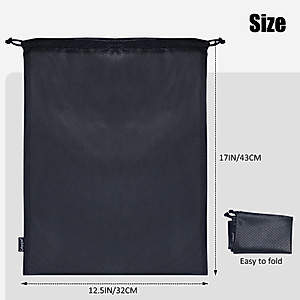 Gloppie Shoe Bags for Travel Shoe Bag Travel Shoe Bags for Packing Shoe Storage Bag Packing Essentials for Travel Storage Bags for Luggage Sneaker Bag (1 Pack)