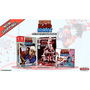 Super Blood Hockey (Retro Edition) (Game + Soundtrack Included) - Nintendo Switch