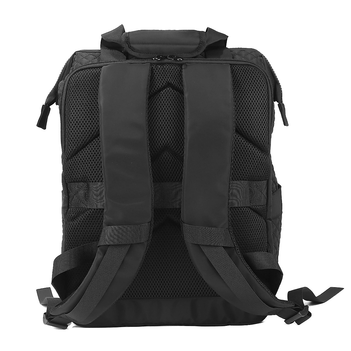 taskeACTIVE backpack with mealprep compartment, laptop area, drink holder, internal mesh compartments, luggage strap (Black)