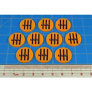 LITKO World War Two Miniature Wargames National Faction Token Game Pieces Compatible with Bolt Action (10) (Italy Regia Aeronautica)