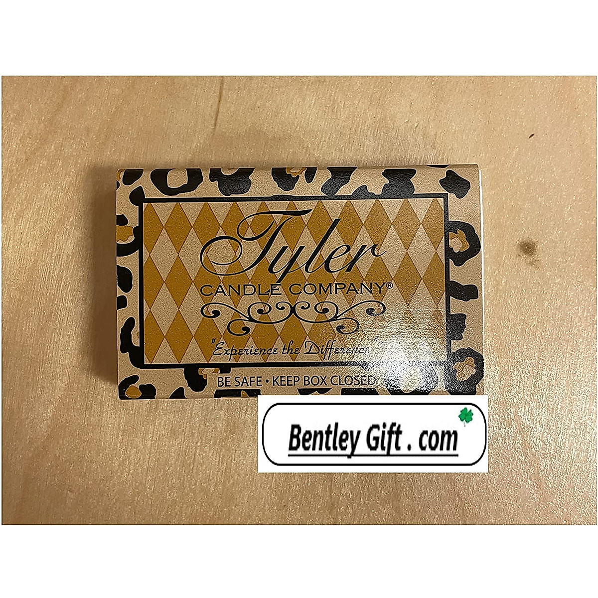 Tyler Glass Fragrane Candle 3.4 Oz,Diva (2 Pack w Matches), DIVA4OZ