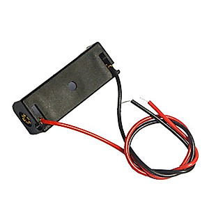 LAMPVPATH (Pack of 6) A23 Battery Holder, 12V Battery Holder, 23A Battery Holder, 12V Battery Case with Leads Wires