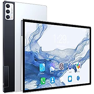 10 Inch HD Android Tablet - 1g+16g WiFi Call Game Dual Camera Hd Display, 24.0 Million Hd Rear Cameras + 48mp Front Camera Android 6.0 Dual Card 4000mah Large Capacity Battery (White)