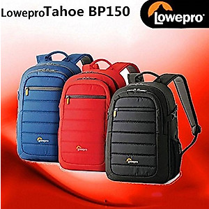 LowePro Tahoe BP 150. Lightweight Compact Camera Backpack for Cameras (Blue).