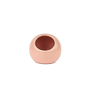 LIZHOUMIL Ceramic Hamster House Pet Summer Cooling House Hideout Hamster Cave Mini Hut Cage Suitable for Hamster Gerbil Rat Mice and Small Animal Gifts for Pets Pink