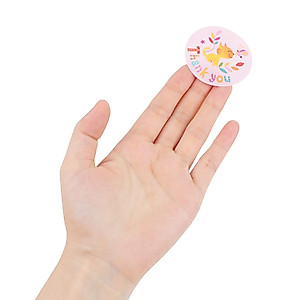 2" Thank You Stickers 800 Pcs,Pink Thank You Seal Stickers,Thank You Sticker Labels Roll,Waterproof Pink Stickers for Thank You Cards,Birthday,Gift Wraps,Small Business