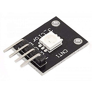 DAOKI 5 Pcs SMD LED Module 3 Color Light 5050 PWM RGB KY-009 for Arduino MCU Raspberry DIY Electronic Kit PCB Board with Dupont Cable