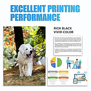 Miss Deer 280 281 Ink Cartridges Compatible Replacement for Canon PGI-280XXL CLI-281XXL PGI280 CLI281 Used with Canon PIXMA TS9120 TS8120 TS8220 TS8320 TS9100 TS8100 TS8300(with Photo Blue)