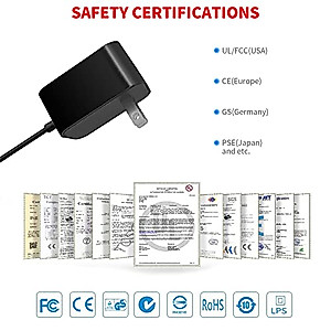 MEROM 12V Charger Compatible with Briggs and Stratton 705927 Battery, Snapper, Troy-Bilt Compressor, Generac Generator Various Models Replacement Power Cord