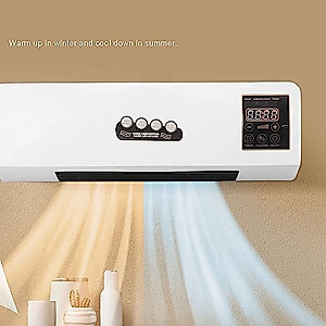 Portable Air Conditioners, Small Air Conditioner Heater Portable Wall Mounted Air Conditioning Hot Fan For Bedroom Office Camping