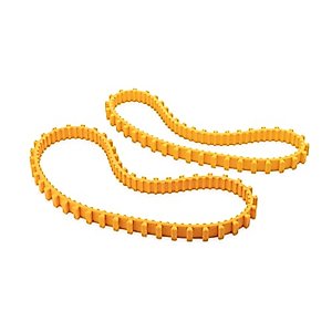 Dolphin Genuine Replacement Part — Durable, Multi-Surface Yellow Tracks (Long/Short Combo) for Traction and Movement — Part Number 9985016-R2