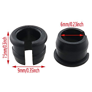 ZZLZX 10PCS Rim Hole Adapter Plug Wheels Manufacturing Presta Valve Saver Convert Shrader to Presta Valve Stem Grommet, Schraeder Presta Wheel Rim Adaptor Converter