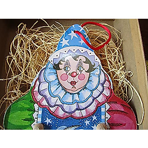 Vintage Terrie Floyd Jumping Jack in Box 17" Tall Laughing Moon Limited ed.1200/10,000