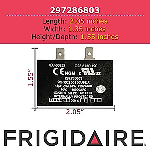 Genuine Frigidaire 297286803 Bearing-Hinge