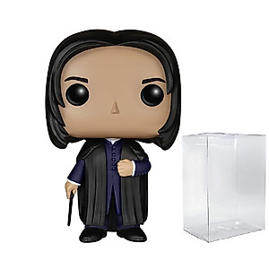 Harry Potter - Severus Snape #05 Funko Pop! Vinyl Figure (Bundled with Compatible Pop Box Protector Case), Multicolor, 3.75 inches