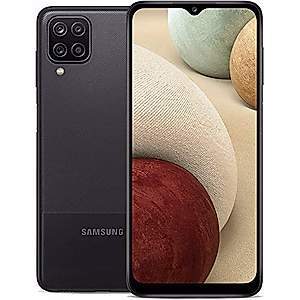 Samsung Galaxy A12 (32GB, 3GB) 6.5" HD+, Android 11, 5000mAh Battery, 4G Volte T-Mobile Unlocked A125U (w/ 64GB SD, Black)