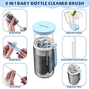 AivaToba 6-in-1 Travel Baby Bottle Set for New Mom