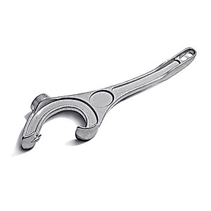 New Star Foodservice 38019 Aluminum Pail Opener, 14", Silver