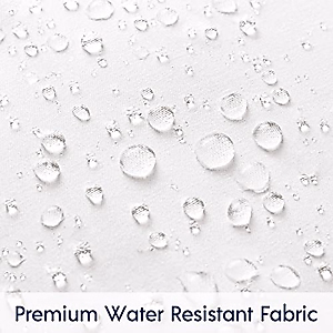 Phantoscope 18 x 18 Outdoor Pillow Inserts - Pack of 4 Outdoor Pillows Water Resistant Throw Pillow Inserts Hypoallergenic Square Decorative Couch Sham Cushion Stuffer - 18 Inches