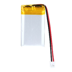 AKZYTUE 3.7V 700mAh 702540 Lipo Battery Rechargeable Lithium Polymer ion Battery Pack with PH2.0mm JST Connector