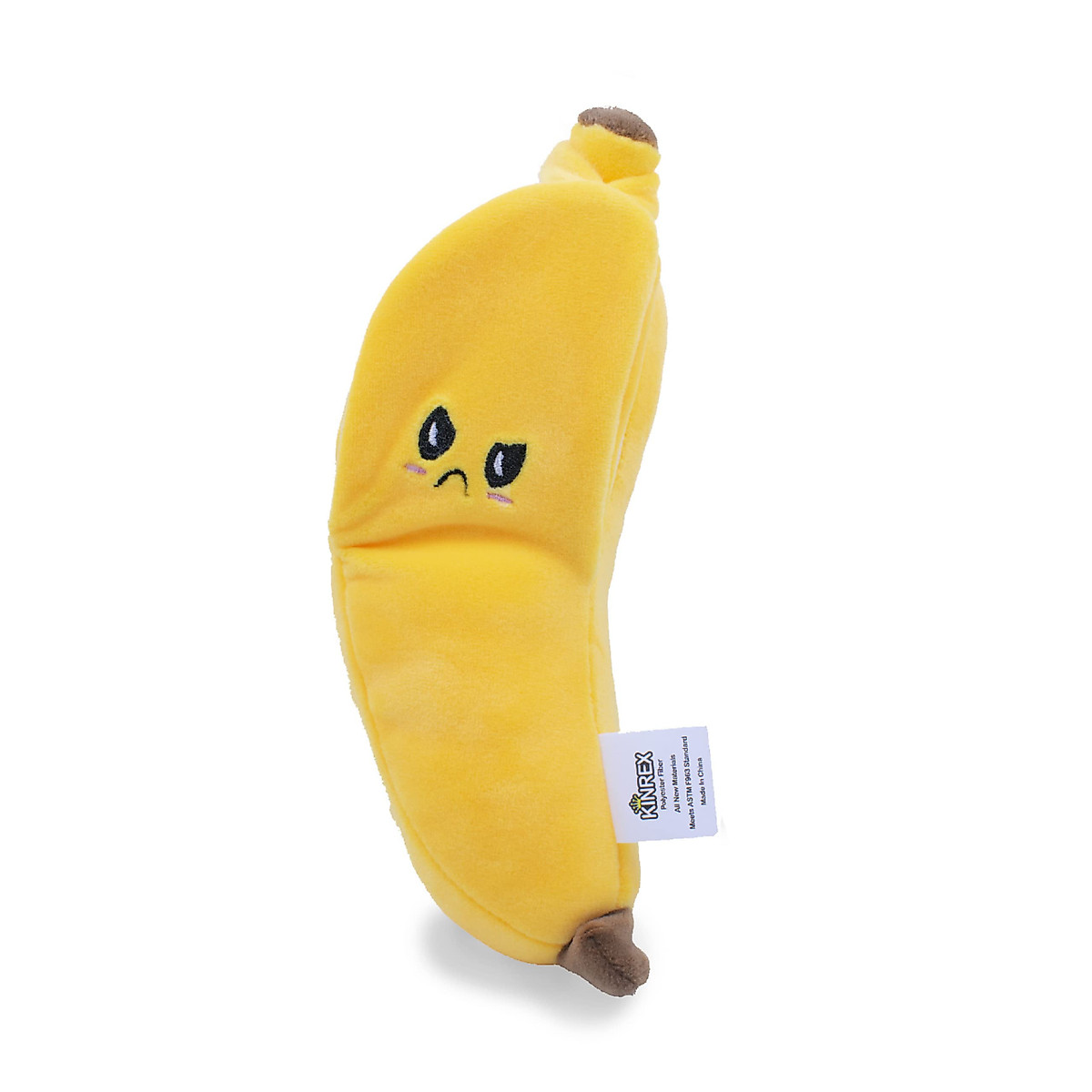 KINREX Peel-Off Banana Plush Stuffed Toy - Kid Stuffed Fruit Toy - Measures 8" – 20.3 cm.