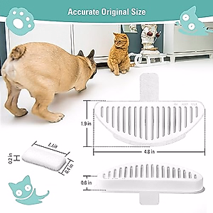 3 Pack Replacement Filters & 6 Pack Filter Sponges for 67oz/2L Wireless Automatic Pet Fountain, BFLICROY Cat Water Fountain Filter, Pet Water Fountain Filters with 6 Layers Filtration System