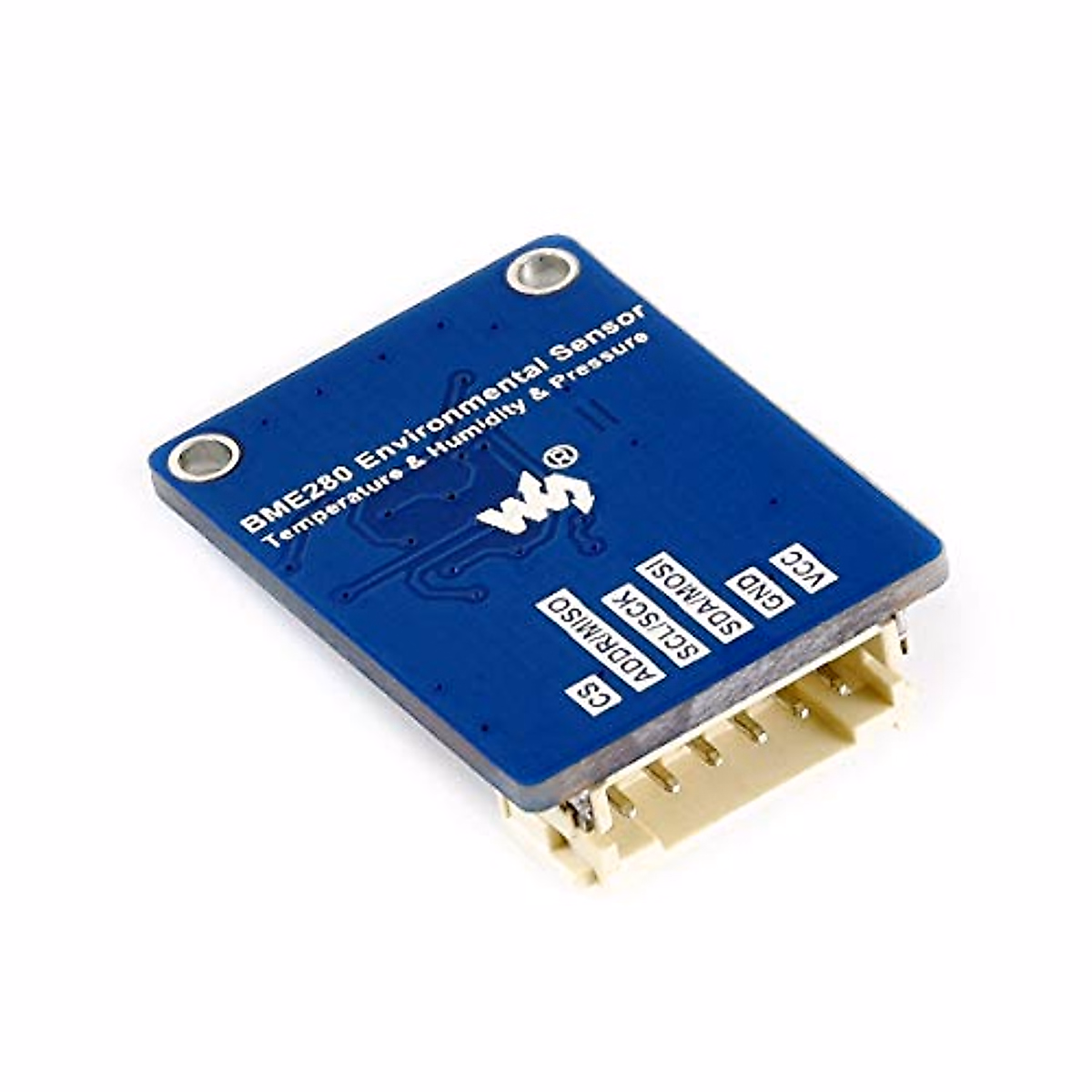 Waveshare BME280 Environmental Sensor, Compatible with Raspberry Pi 5/4B/3B/Zero/Zero W/Zero 2W/Pico/Pico W/Pico WH, Temperature, Humidity, Barometric Pressure