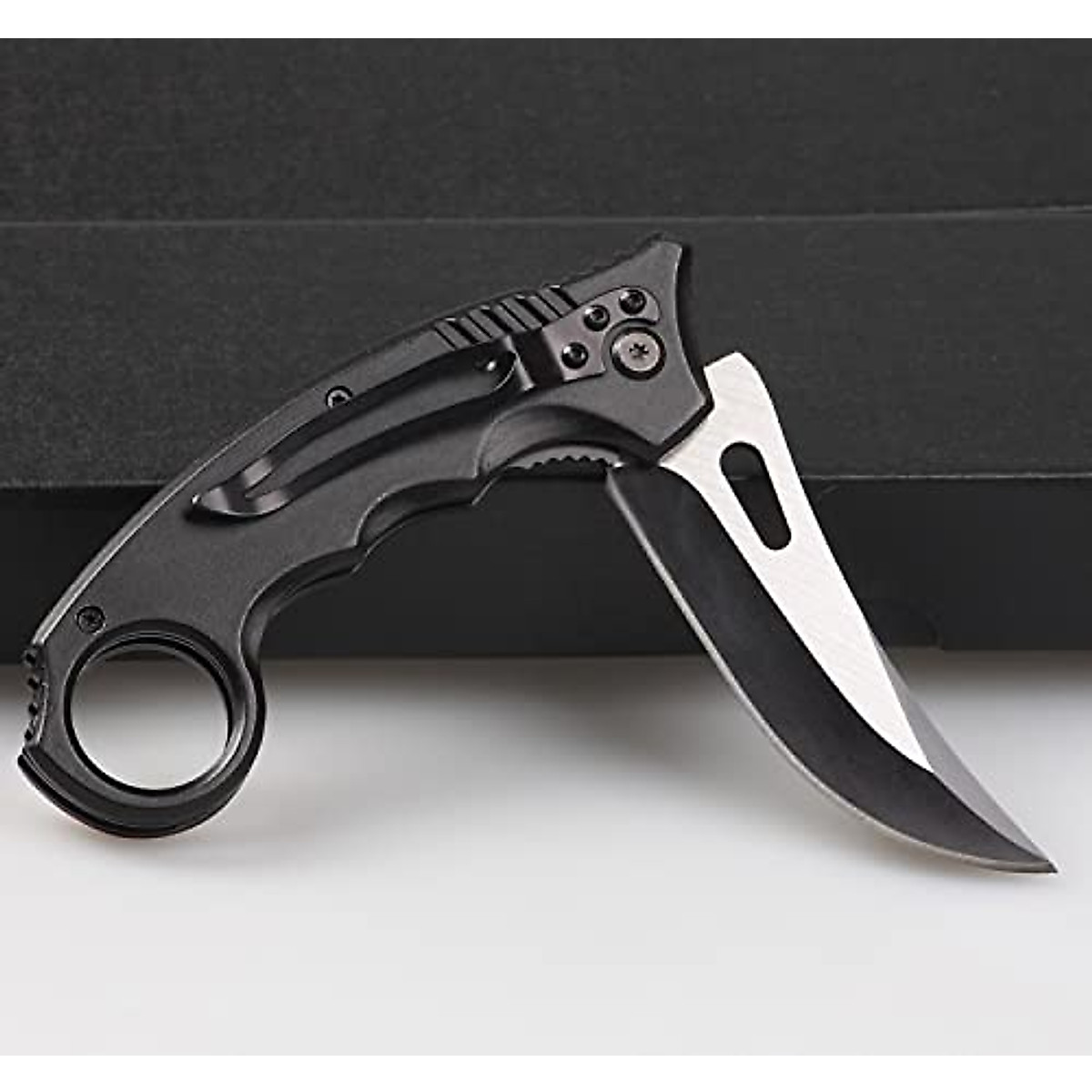 Arkey burds Pocket Knife, Folding Knife With Safety Lock And Clip For Camping, Fishing, Hiking, Outdoor Activities Home Improvement, Gifts For Men, Father, Husband, Boyfriend