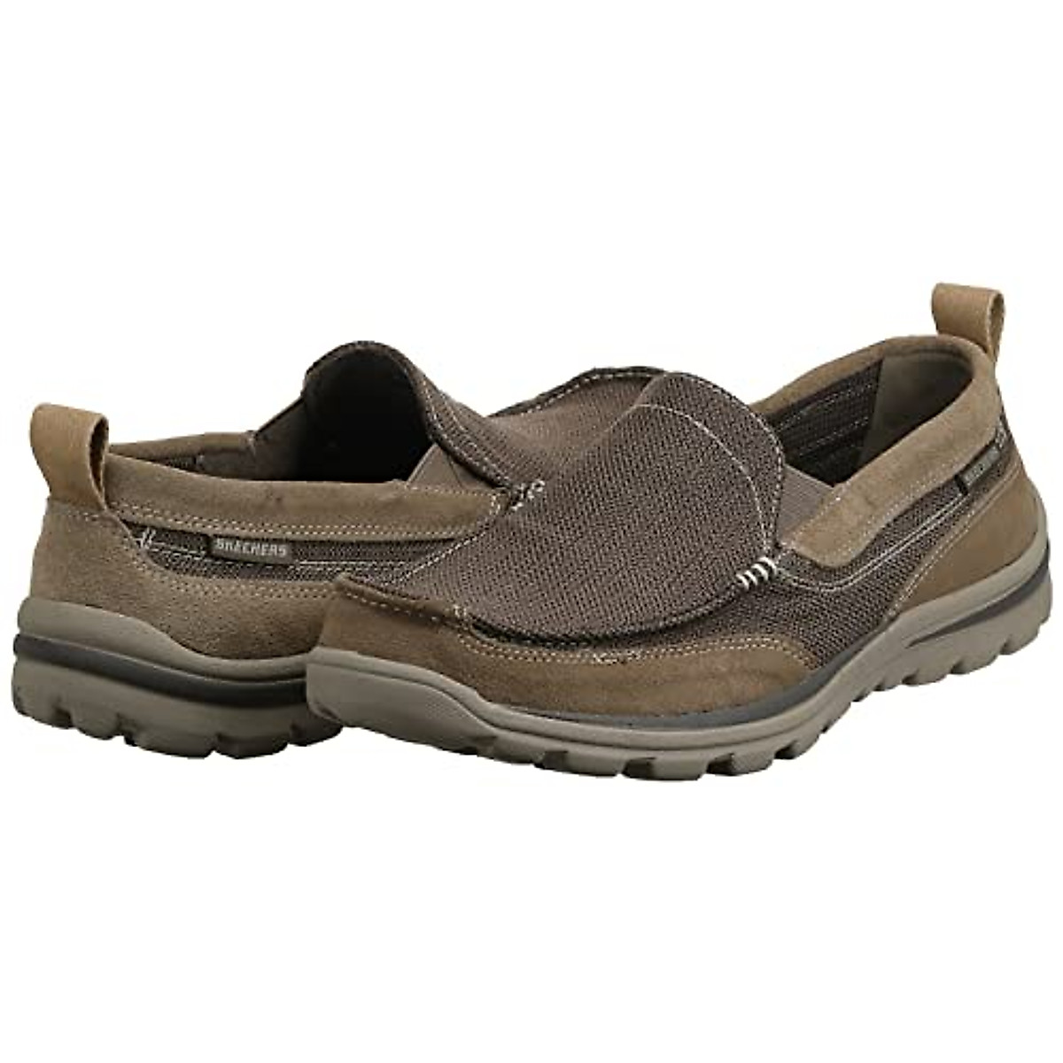 Skechers Men's Superior Milford Loafer, Light Brown, 12 M US