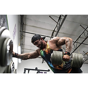 True Form Grips- (Black, Medium) Weightlifting Workout Gear Alternative Power Lifting Hook Deadlift Glove Padded Wrist Wrap Support Dumbell Bodybuilding Weight Crossfit Pull Up Slip Kettlebell