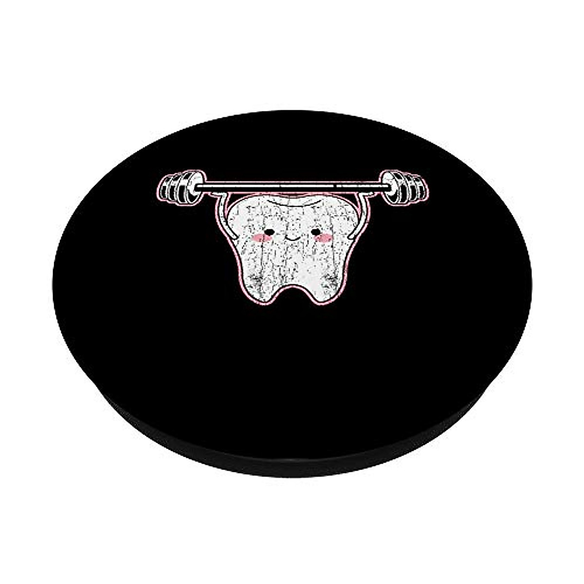 Tooth Funny Apparel Dentist Orthodontist Funny Gift PopSockets PopGrip: Swappable Grip for Phones & Tablets