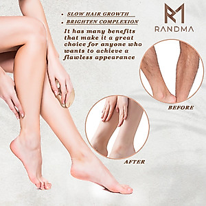 RANDMA Crystal Hair Eraser - Epilator Painless Magic Crystal Hair Remover For Women and Men