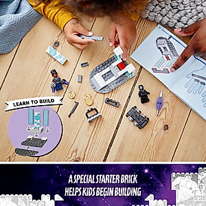 LEGO Marvel Shuri's Lab, 76212 Black Panther Construction Learning Toy with Minifigures, Toys for Kids, Girls and Boys Age 4, Avengers Super Heroes Gifts