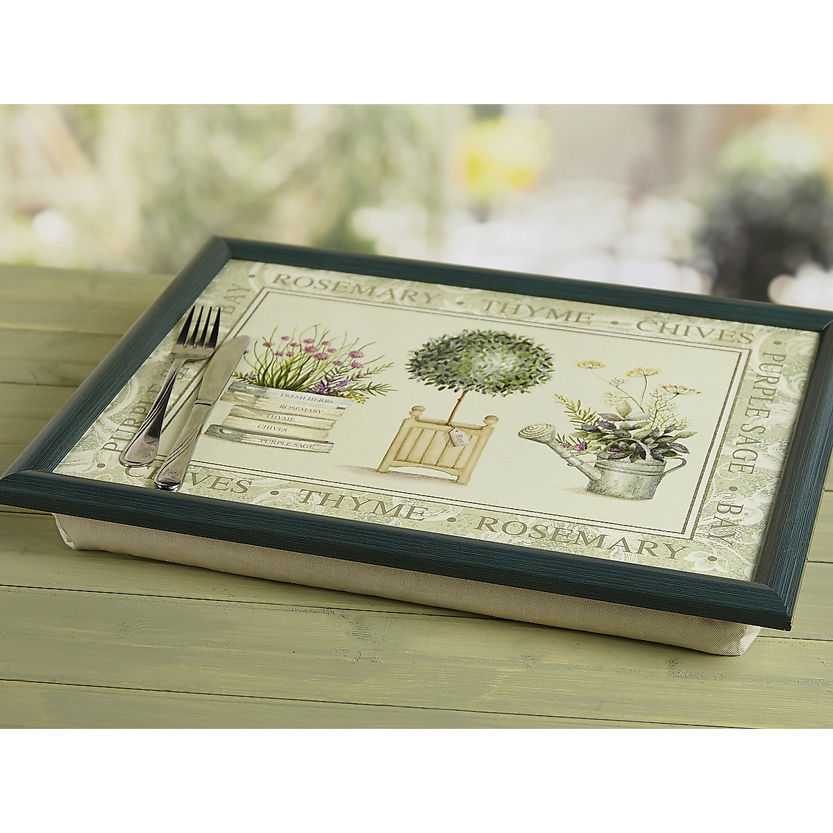 Creative Tops Laptray-Beanbag Cushion-Topiary