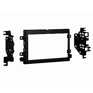 Carxtc Double Din Install Car Stereo Dash Kit for a Aftermarket Radio Fits 2009-2014 Ford F-150 XL W/O Cd Trim Bezel is Painted to Match OEM Color and Finish Non Navigation Replacement