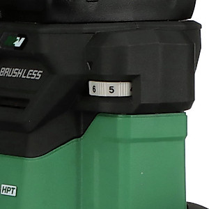 Metabo HPT 36V MultiVolt™ Cordless Plunge Router | Tool Only - No Battery | Includes 1/2-Inch and 1/4-Inch Collets | Variable Speed | Optional AC Adapter | M3612DAQ4