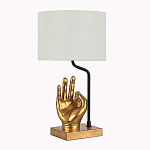 Adesso Simplee SL3704-04 Hand USB, Table Lamp, Antique Gold
