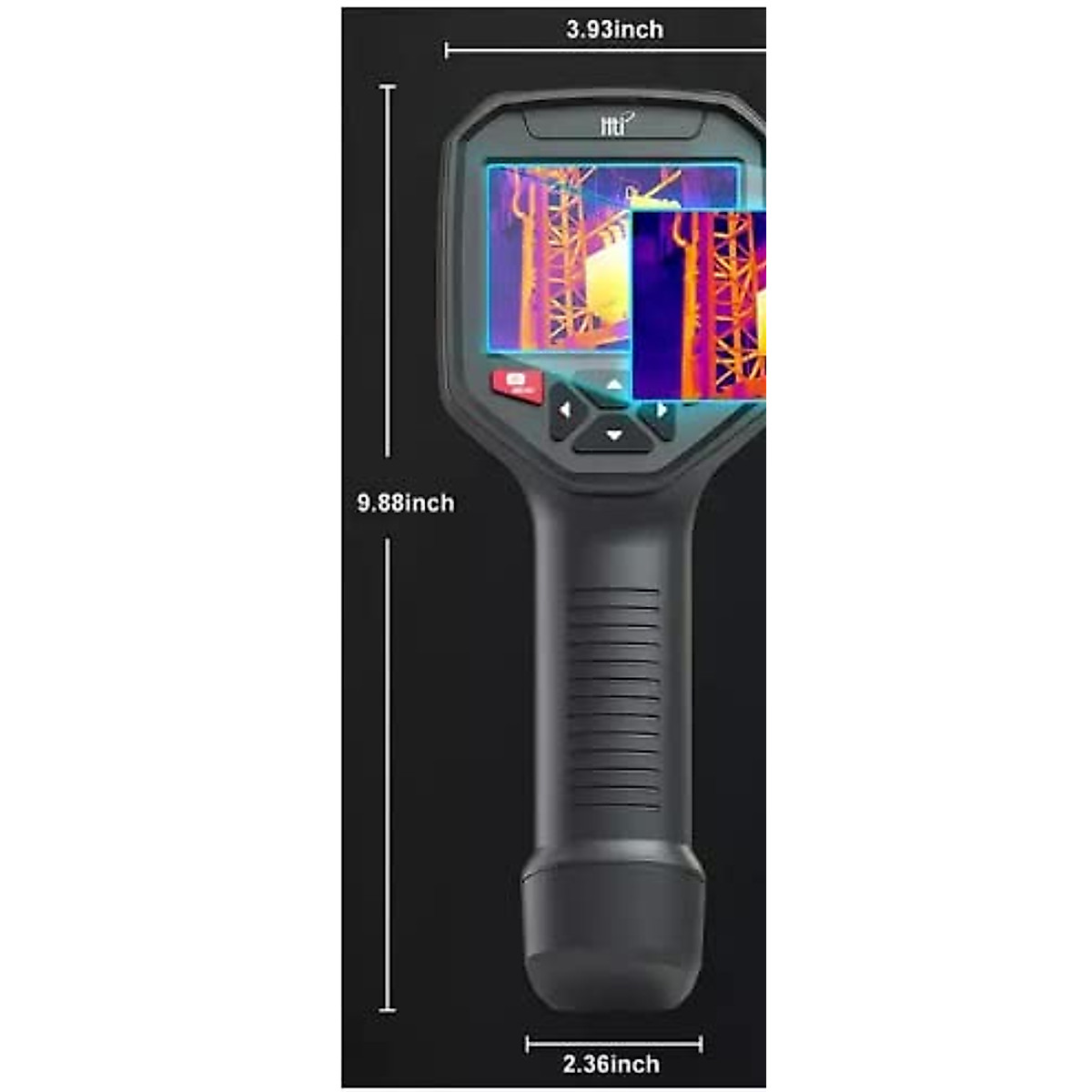 HT-H8 IR InfraredThermalImager 3.5inch Full Angle TFT FloorTest