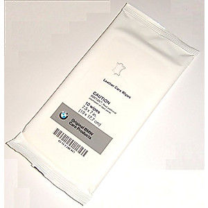 BMW Genuine Leather Care Convenience Cleaning Wipes